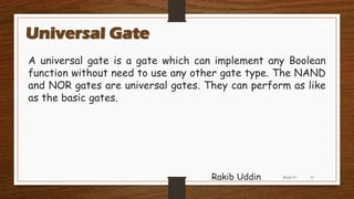 Combinational logic circuit | PDF