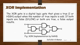 Combinational logic circuit | PDF