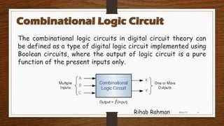 Combinational logic circuit | PDF | Programming Languages | Computing