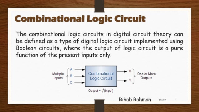 Combinational logic circuit | PDF | Programming Languages | Computing