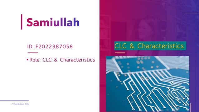 Combinational Logic Circuit And Sequential Logic Circuit Pptx