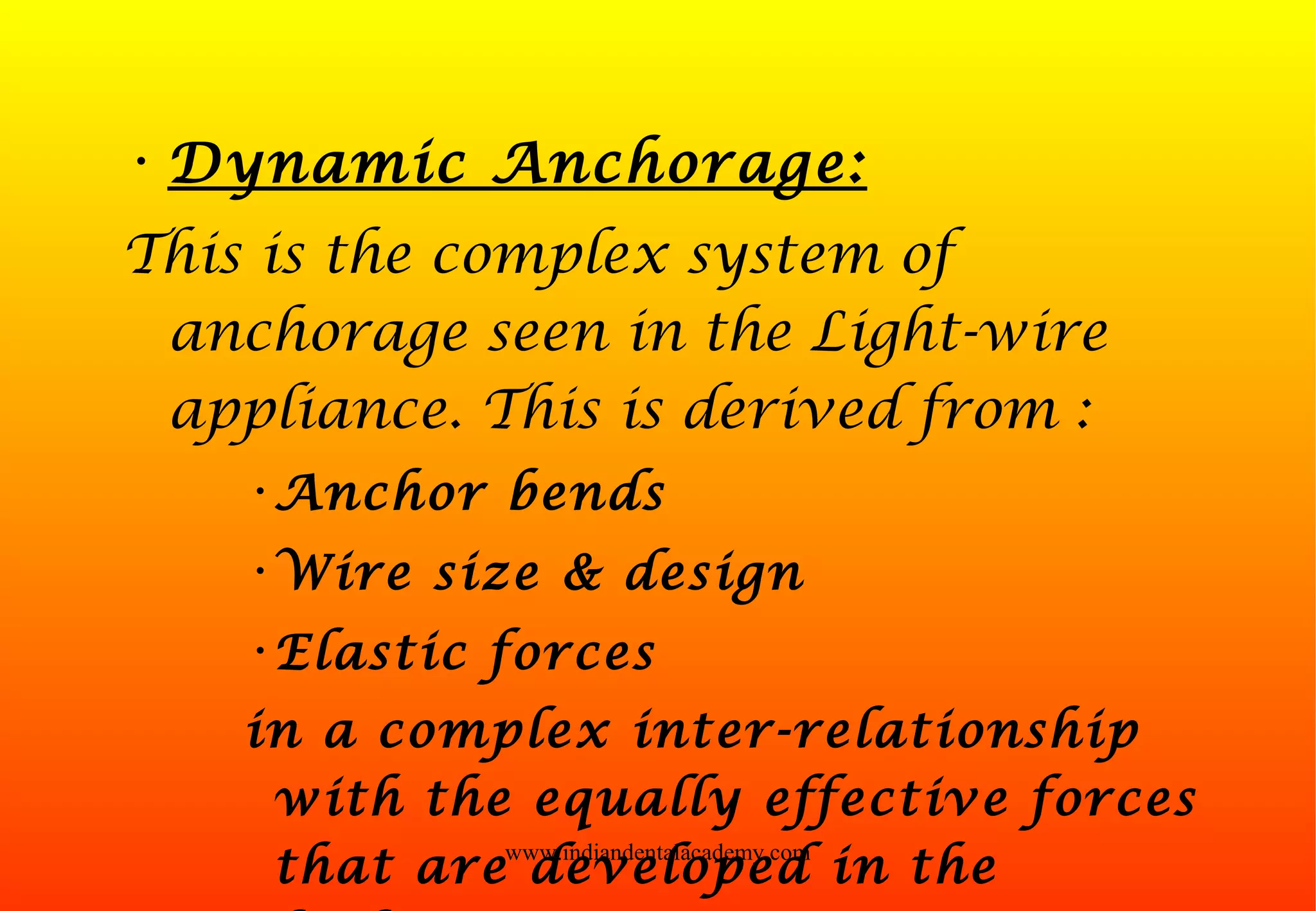 Combination anchorage technique | PPT