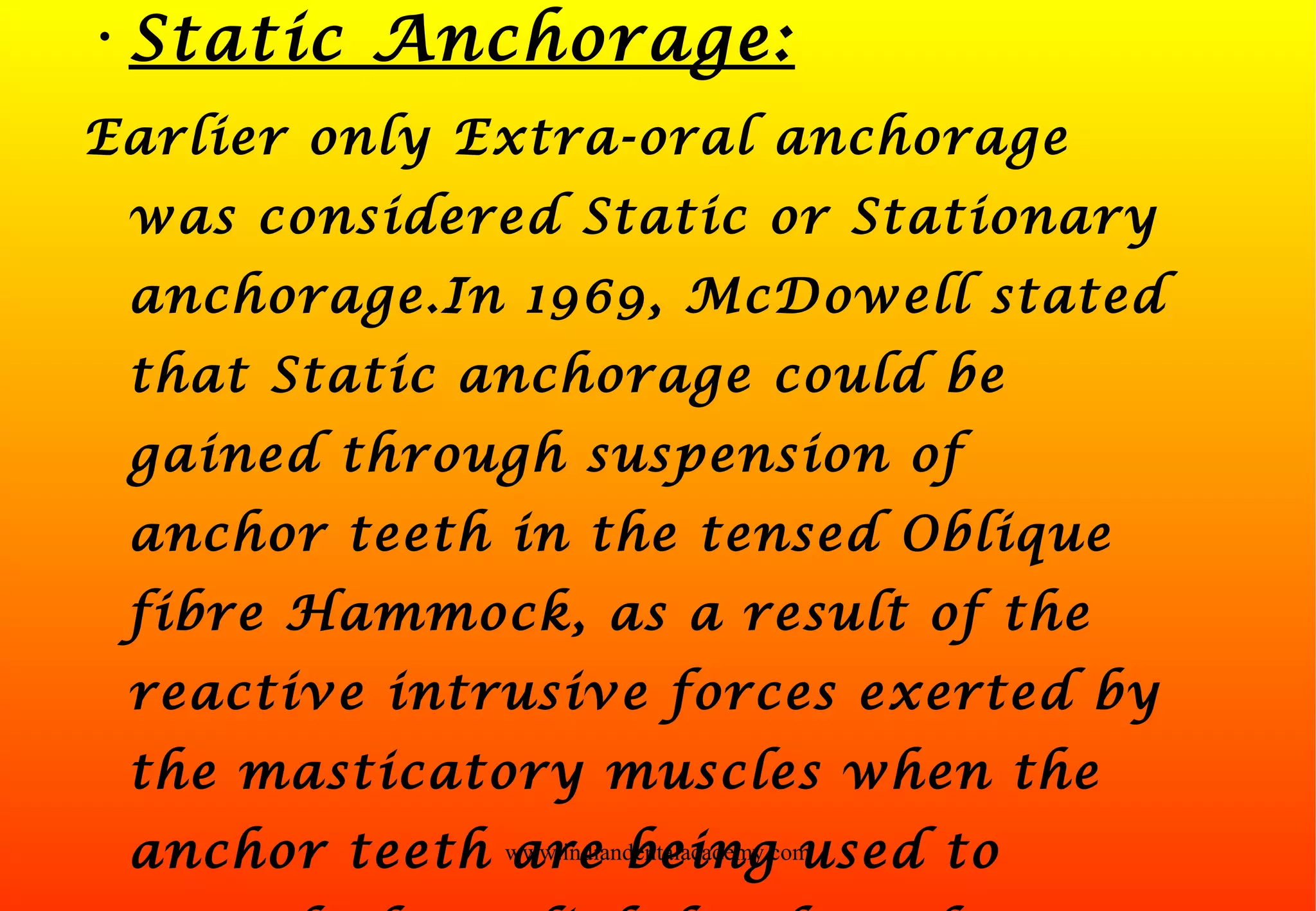 Combination anchorage technique | PPT