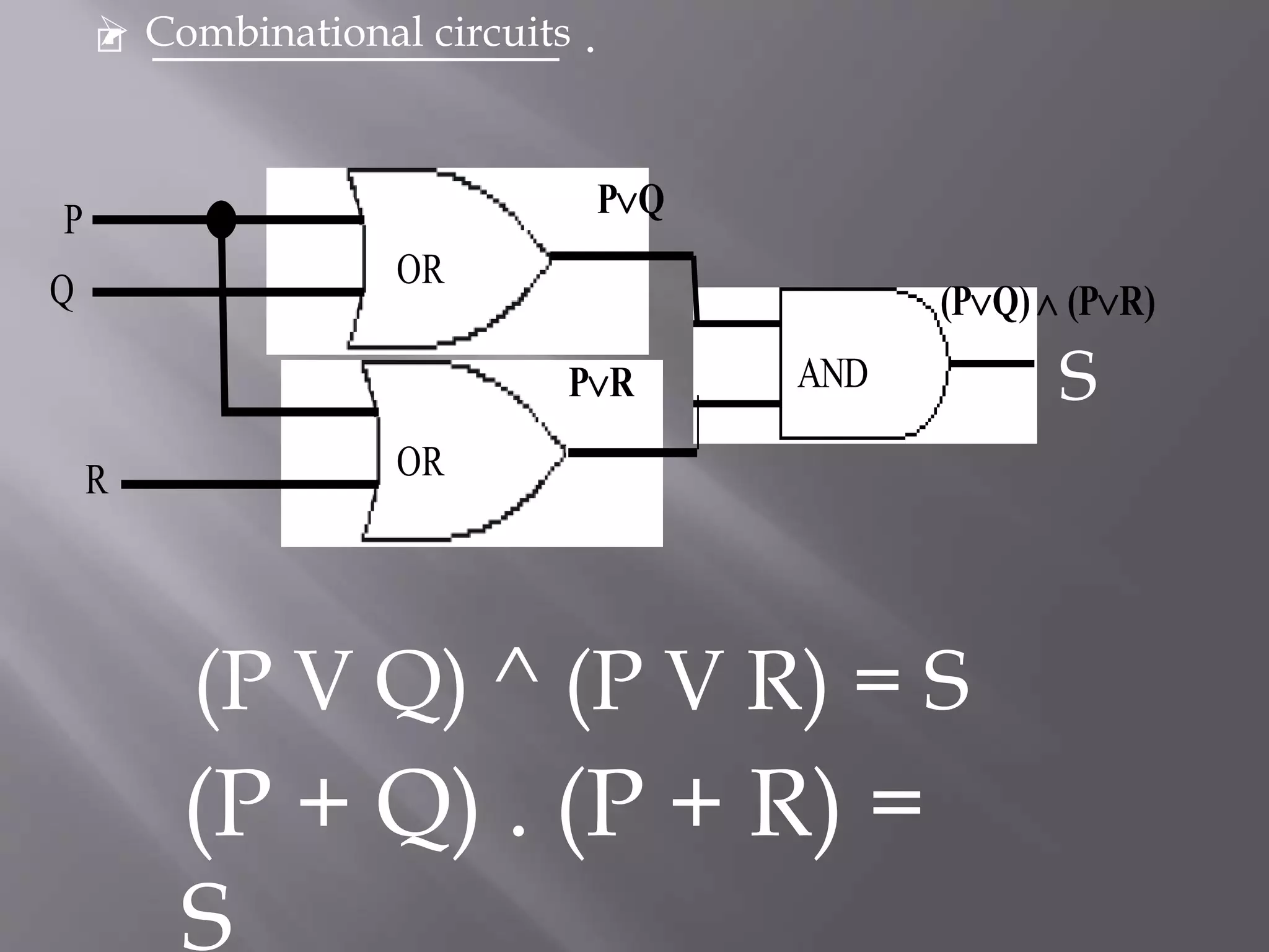 Combinational circuits | PPSX