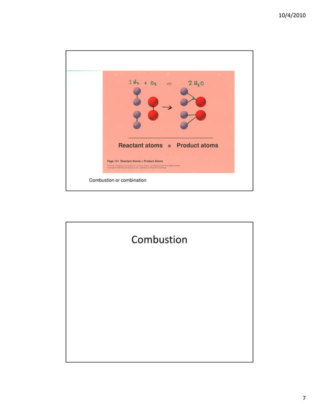 Combination combustion decomposition | PDF | Chemistry | Science