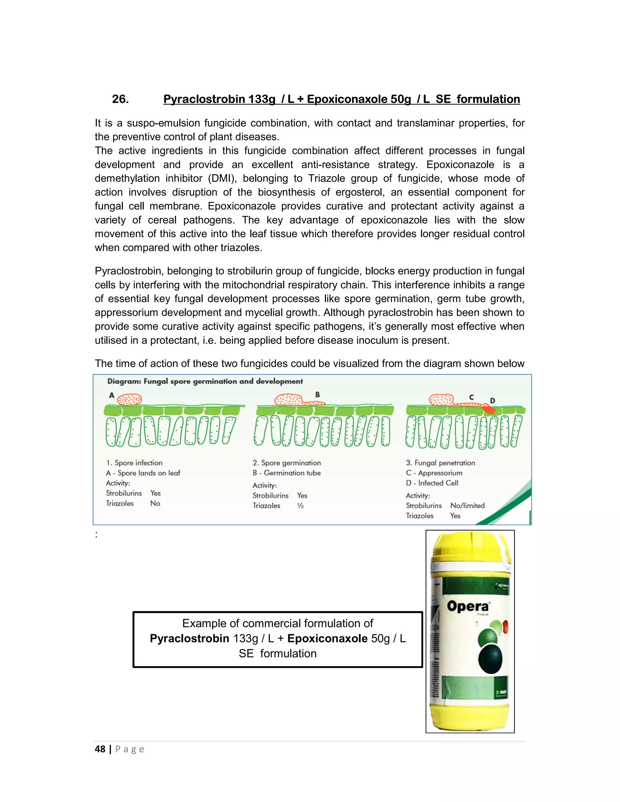 Combination fungicides in india and their uses | PDF