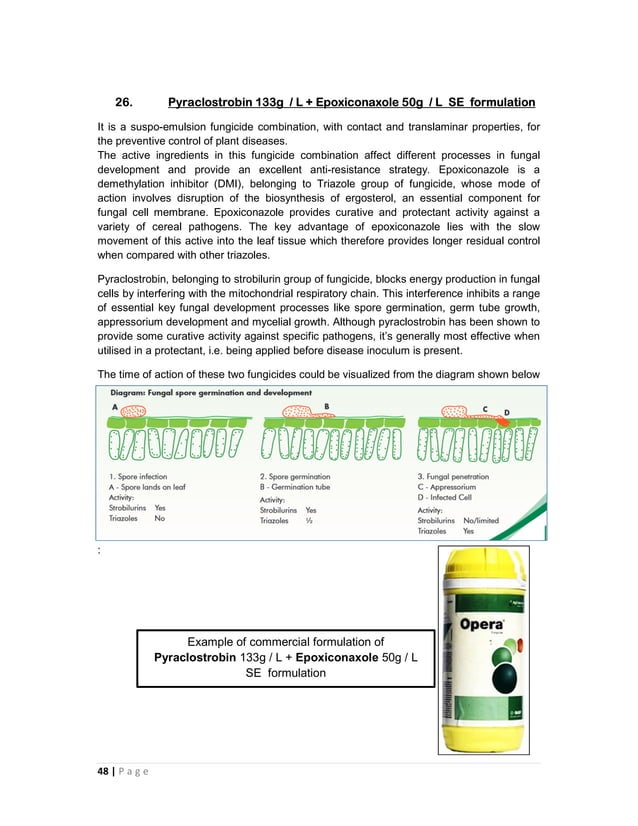 Combination fungicides in india and their uses | PDF