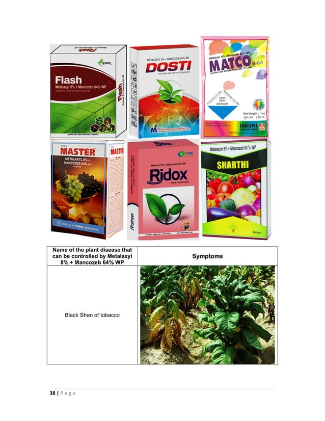 Combination Fungicides In India And Their Uses