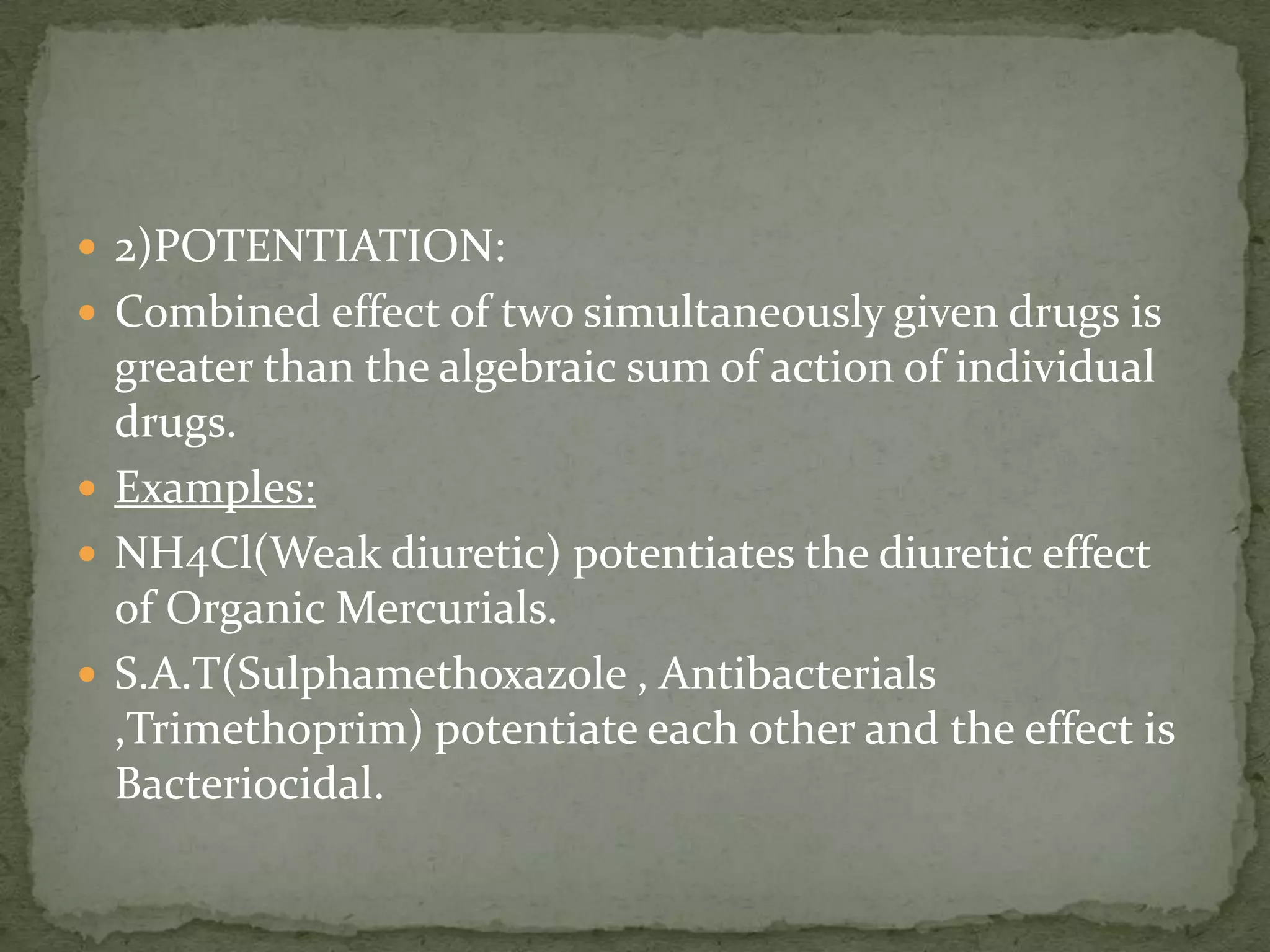 Combination of drugs | PPTX