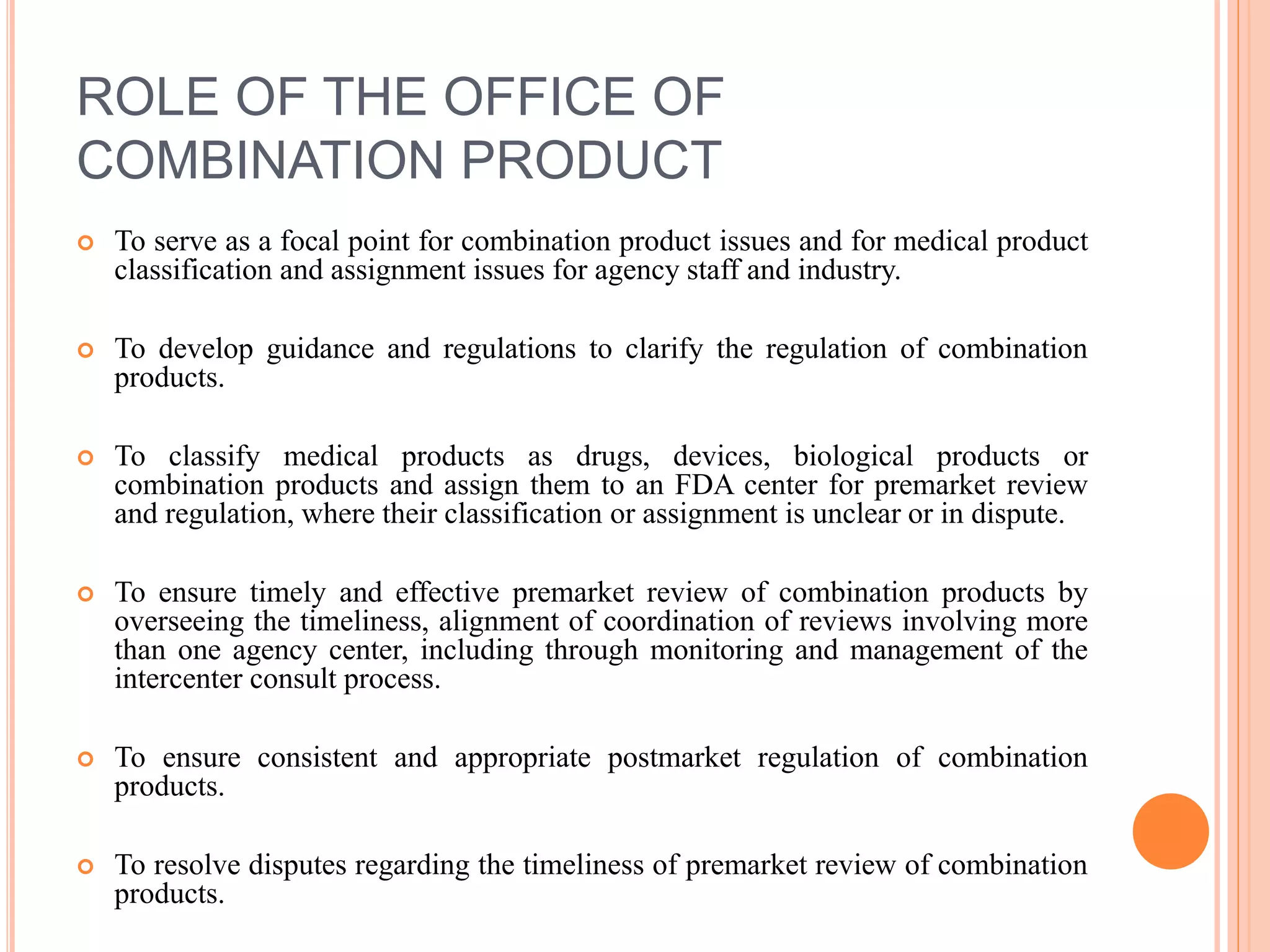 Combination product | PPTX