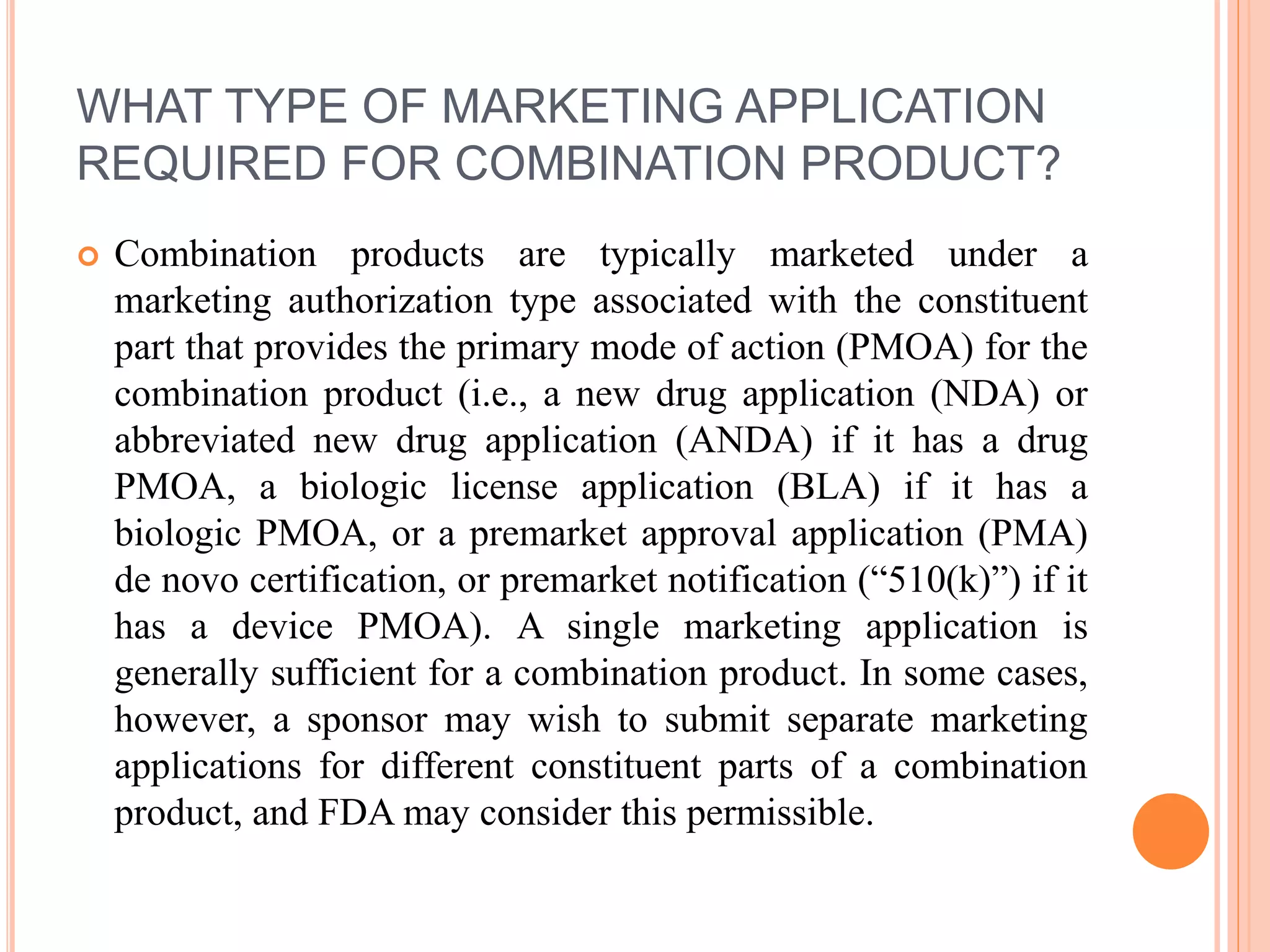 Combination product | PPTX