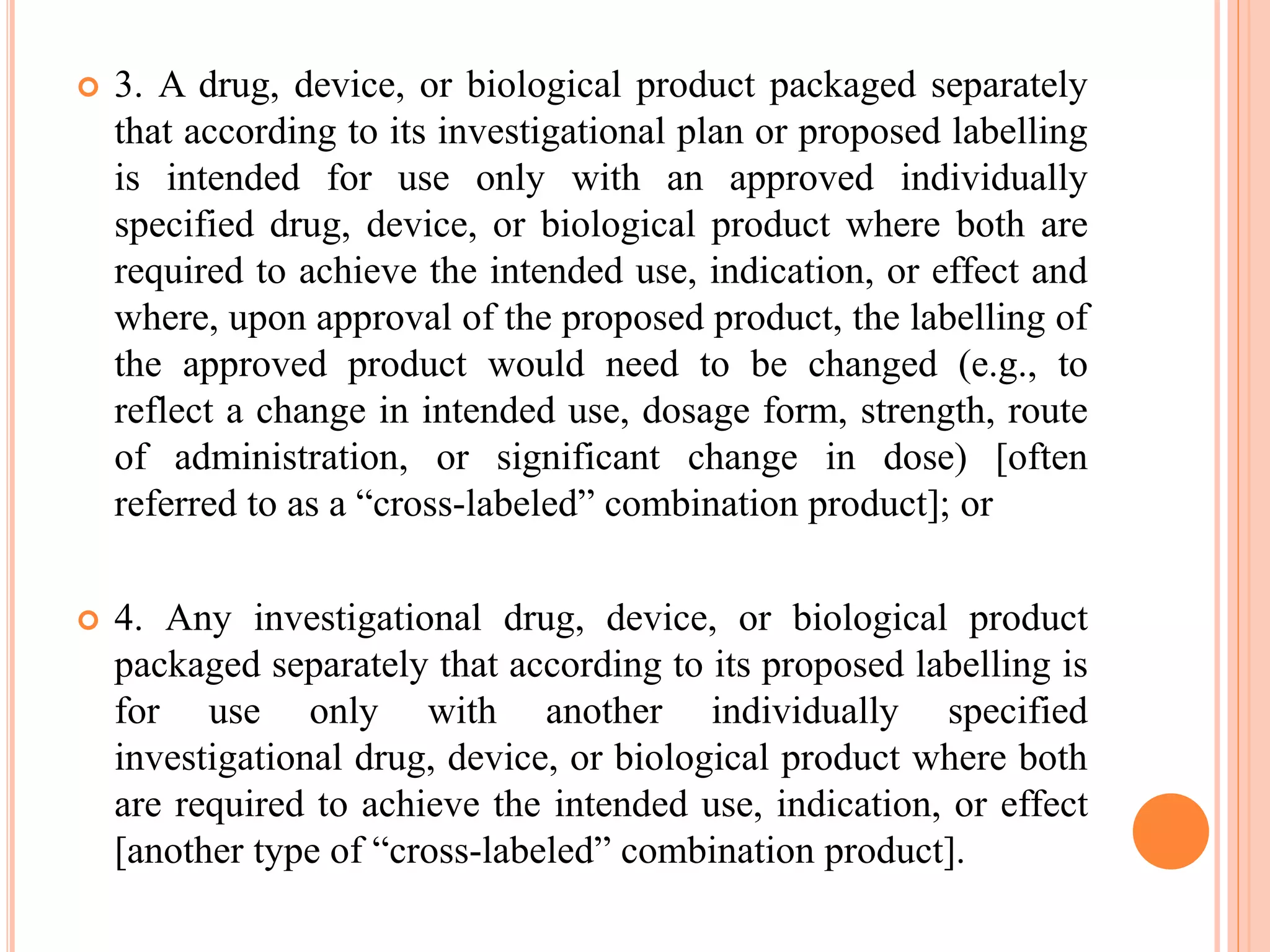 Combination product | PPTX