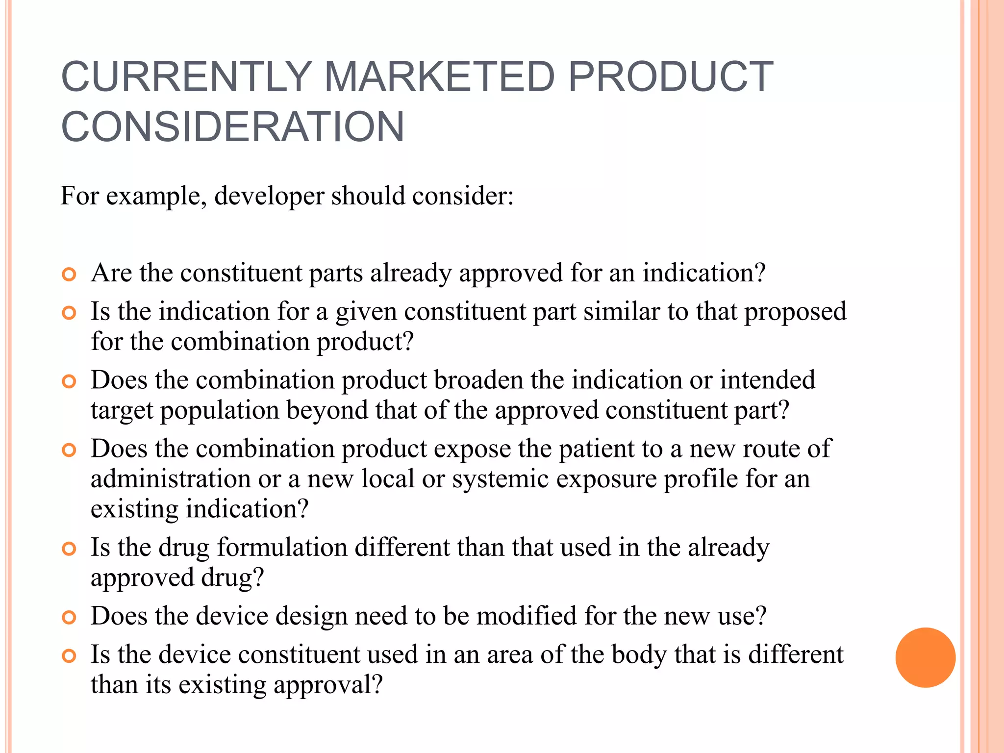 Combination product | PPTX