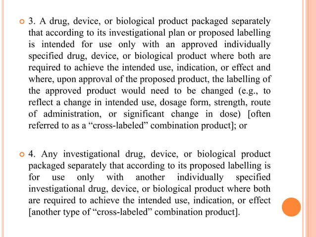 Combination product | PPTX | Pharmaceutical Industry | Industries