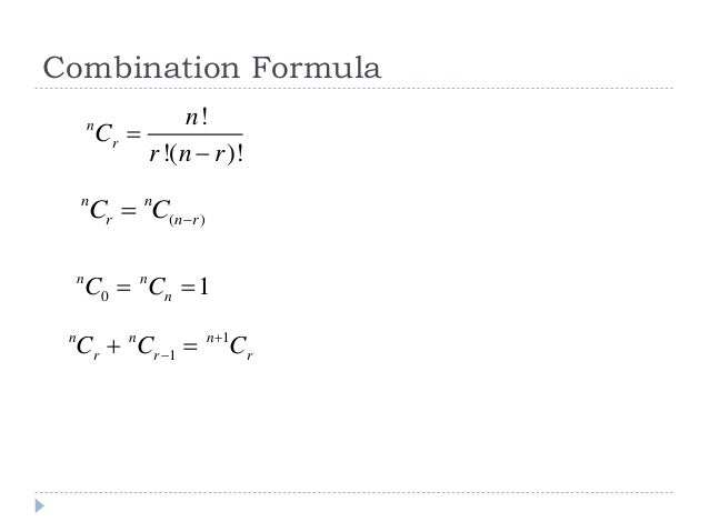 Combinations