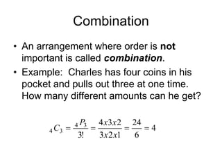 Combinations and permutations(1) | PPT