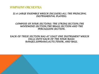 Combinations of instruments | PPTX