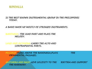 Combinations of instruments | PPTX