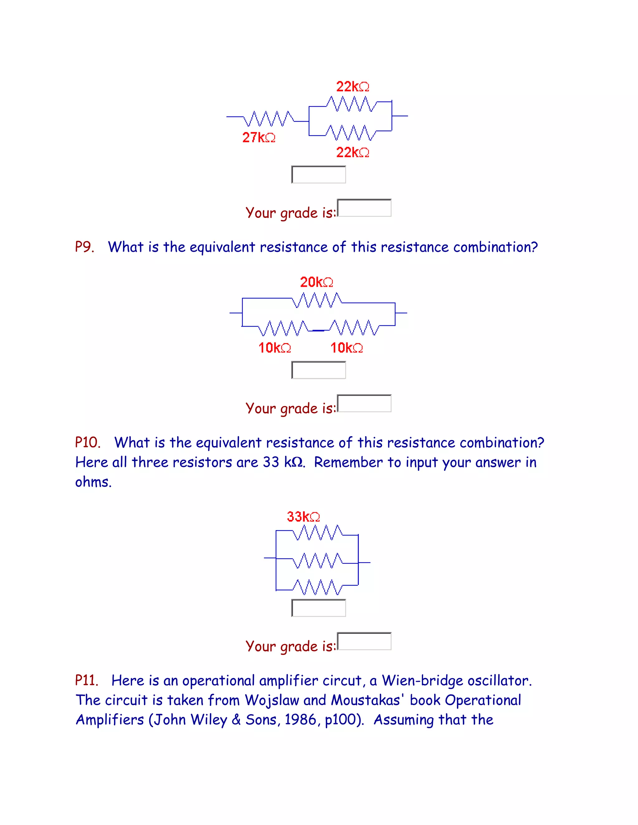 Combinations of resistors | DOCX