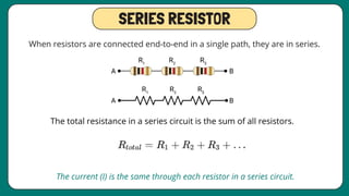 Combinations of Resistors - Combinations of Resistors | PPT