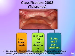 Combination syndrome revisited | PPTX