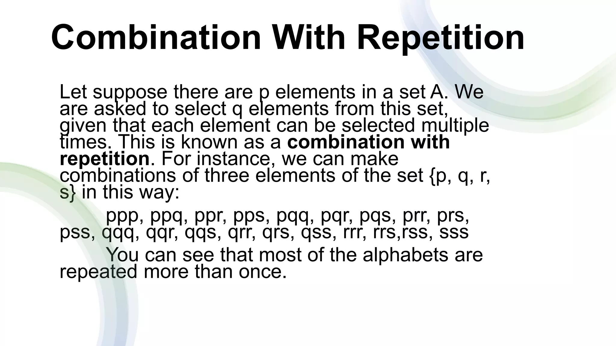 COMBINATION WITH REPETITION.pptx