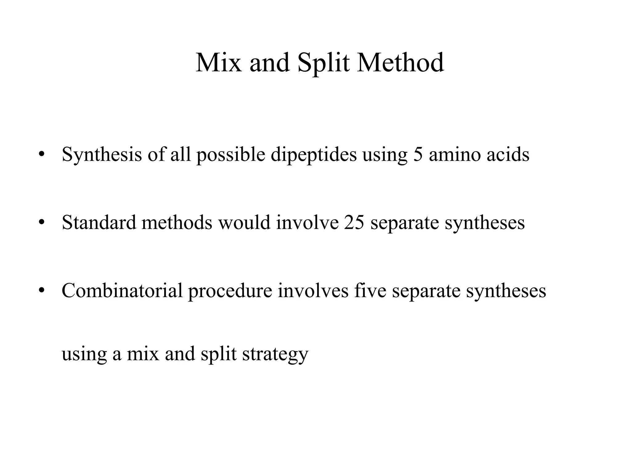 Combinatorial chemistry and high throughput screening | PPTX