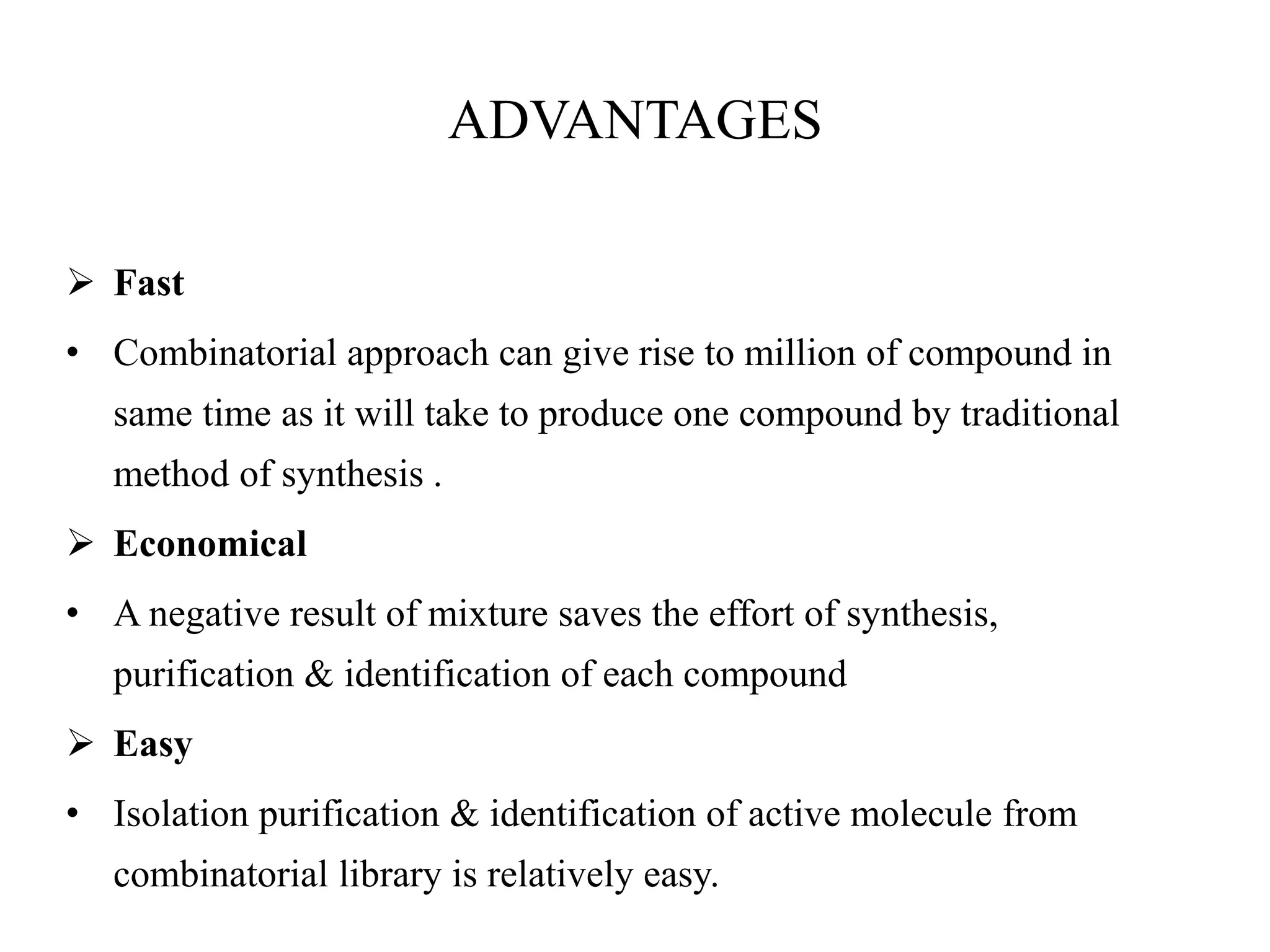 Combinatorial chemistry and high throughput screening | PPTX