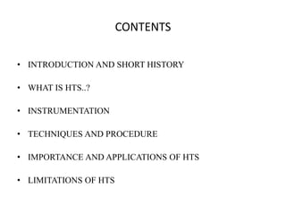 Combinatorial chemistry and high throughput screening | PPTX