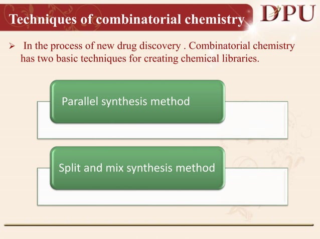 Combinatorial chemistry | PPTX