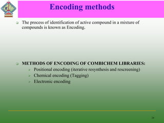 Combinatorial Chemistry Sunil Yadav | PDF