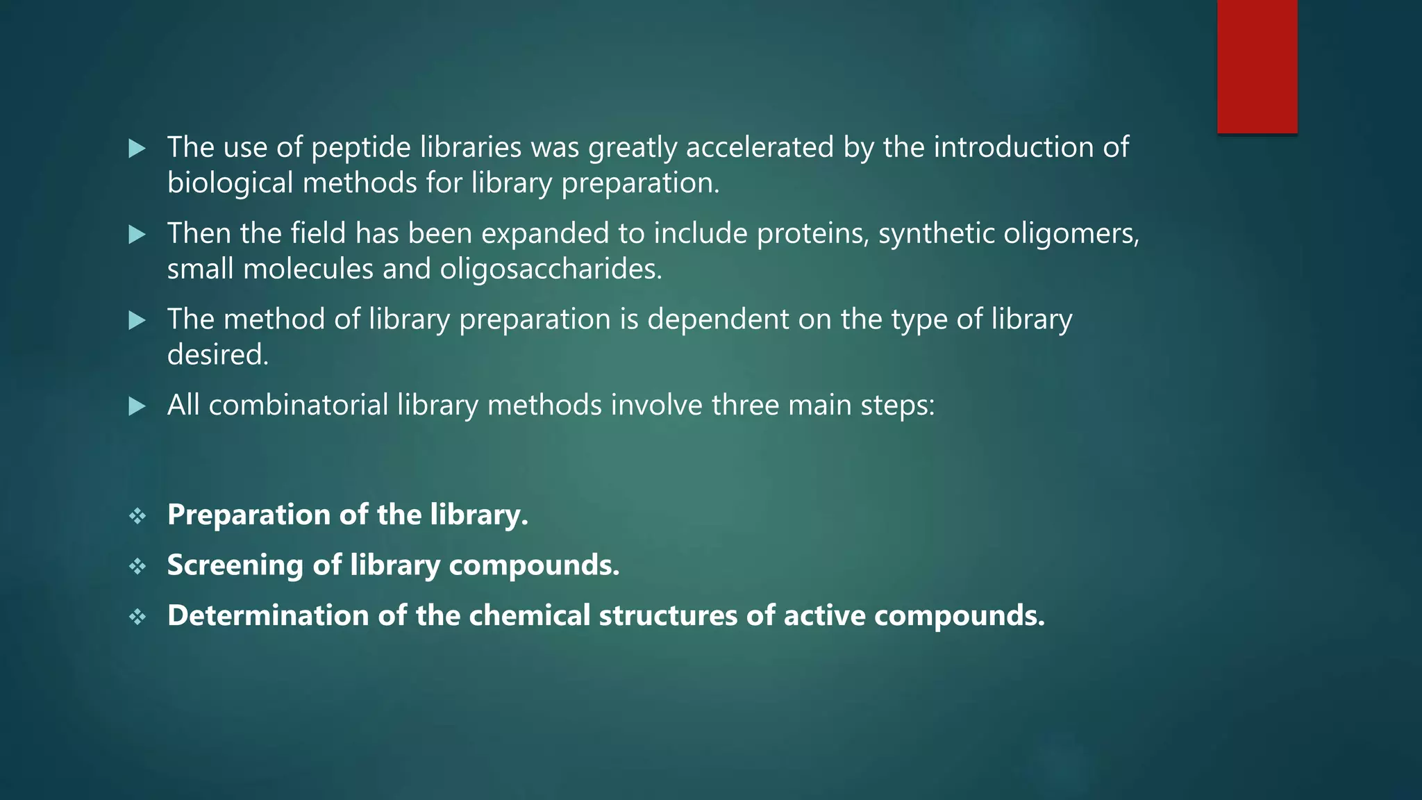 Combinatorial Chemistry Pptx