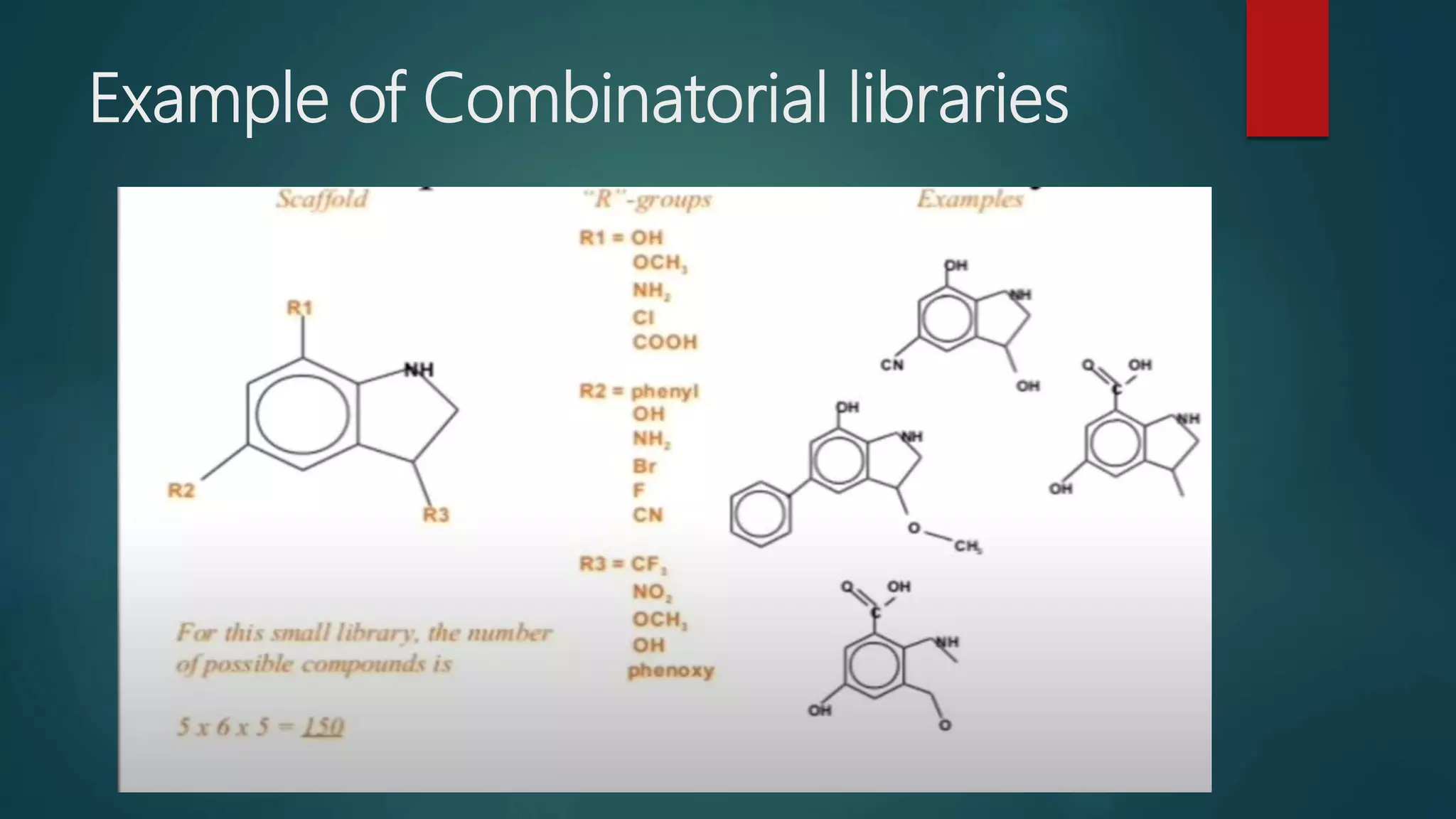 Combinatorial chemistry | PPTX