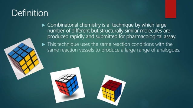 Combinatorial chemistry | PPT