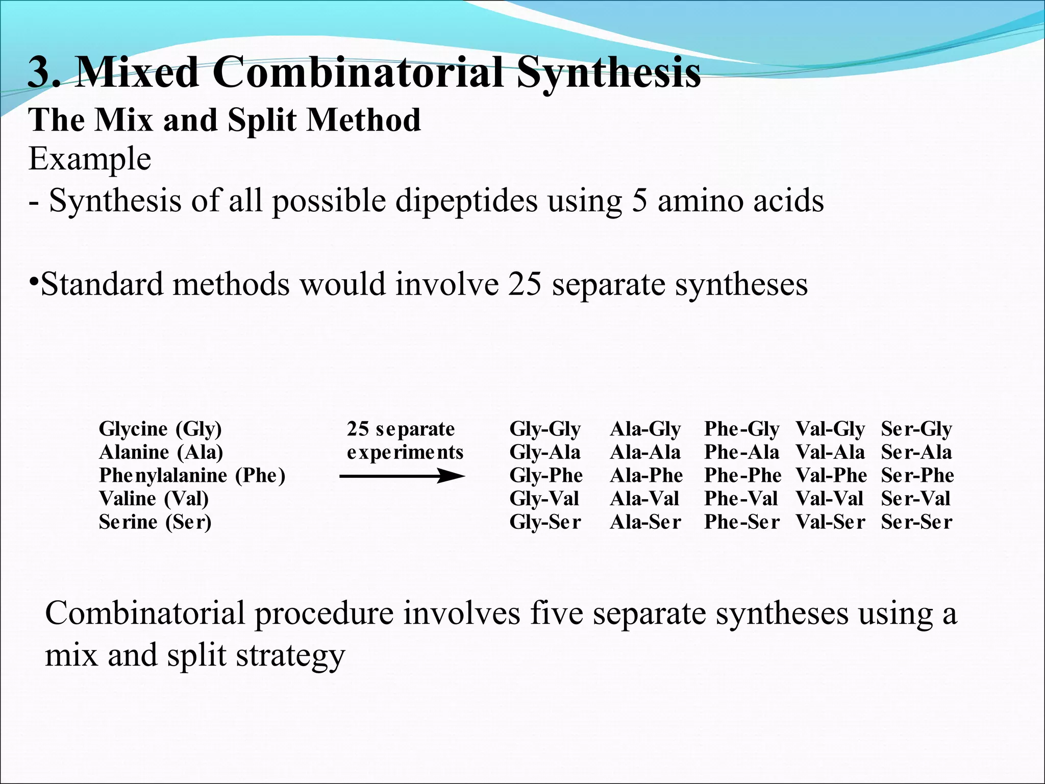 Combinatorial chemistry | PPT | Chemistry | Science