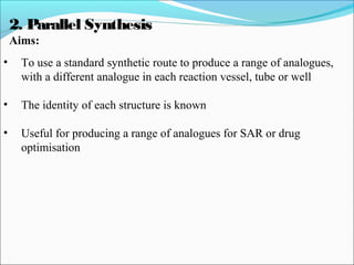 Combinatorial chemistry | PPT