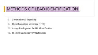 Combinatorial chemistry and HTS in lead identification.pdf
