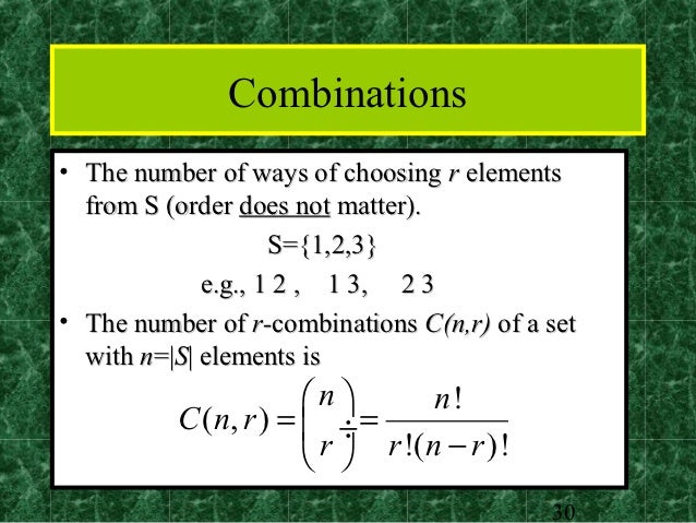 Combinatorics combinatorics