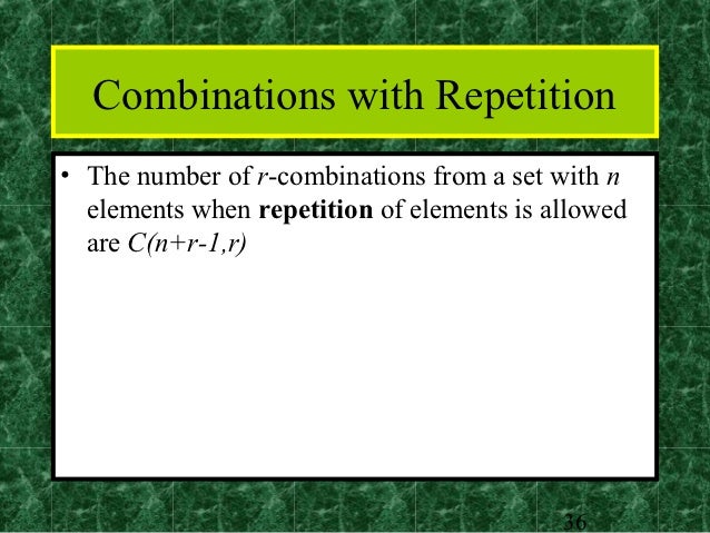 Combinatorics