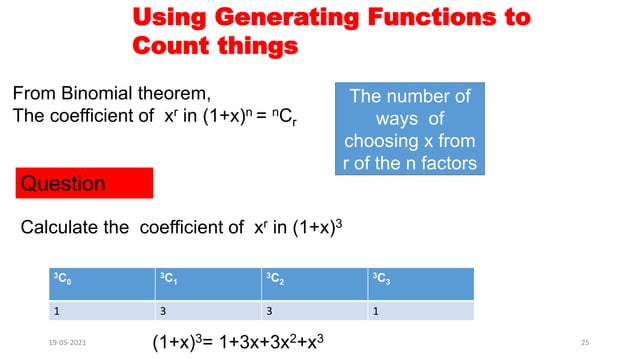Combinatorics | PPTX | Games and Puzzles | Hobbies & Interests