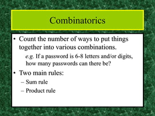 Combinatorics.ppt