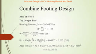 Combine-Footing-Design.pptx | Civil Engineering Industry | Industries