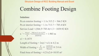 Combine-Footing-Design.pptx | Civil Engineering Industry | Industries