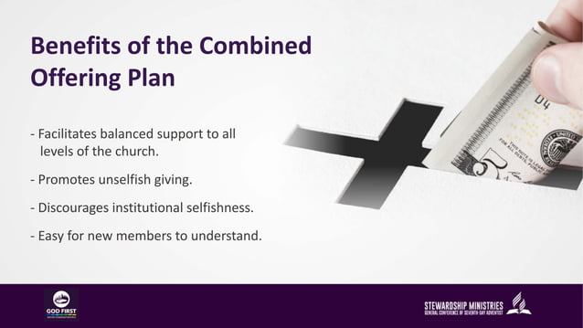 combined Offering Plan or COP of Seventh-Day Adventist | PDF ...