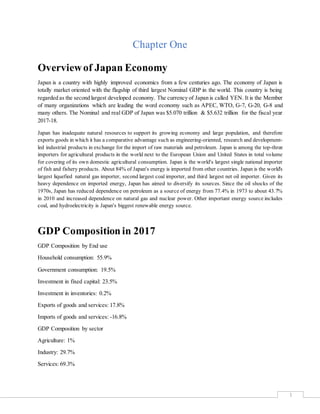 Overview of Japan's Economy | DOCX
