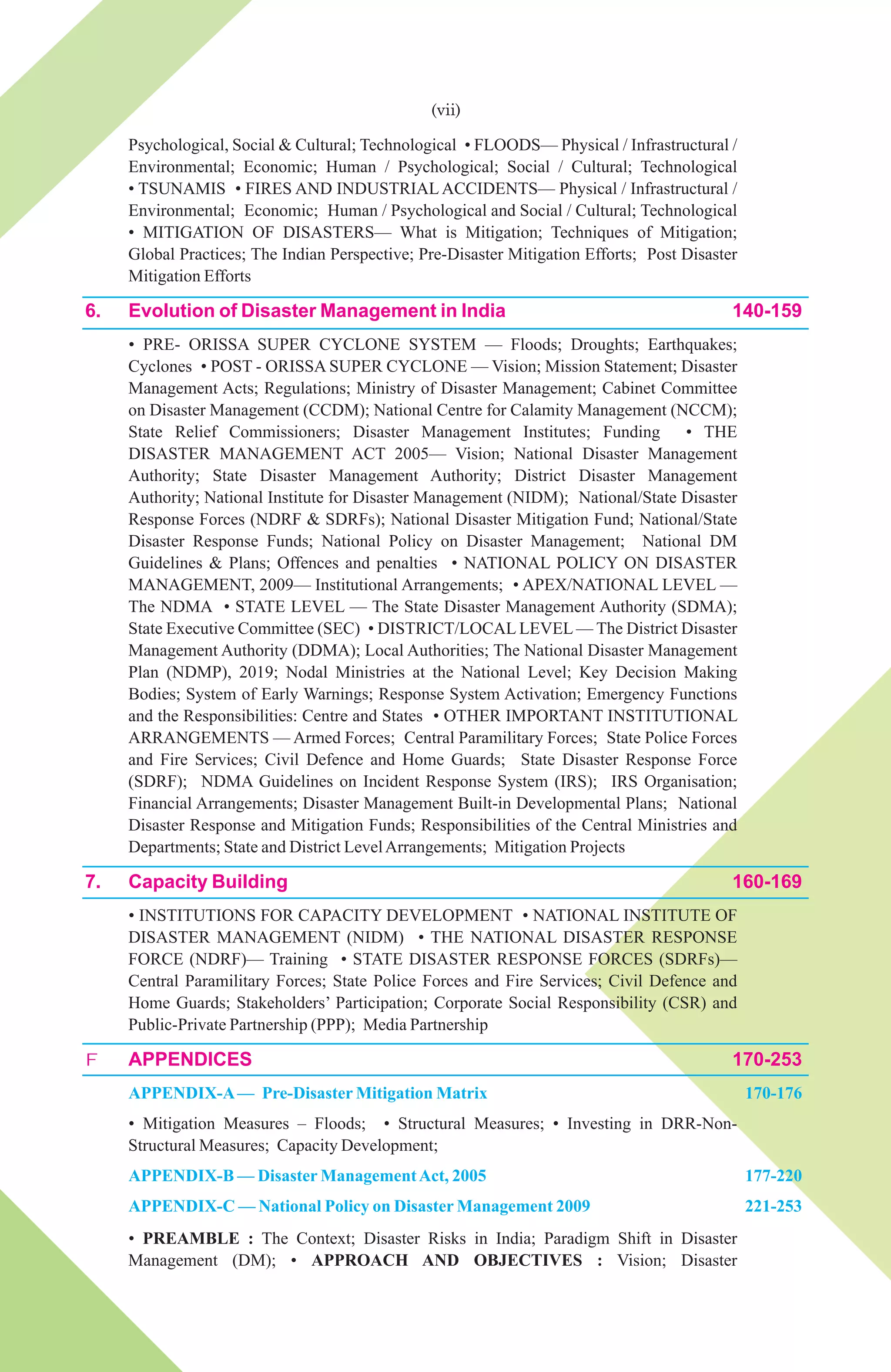PDF of DISASTER MANAGEMENT THEORY AND PRACTICE | PDF