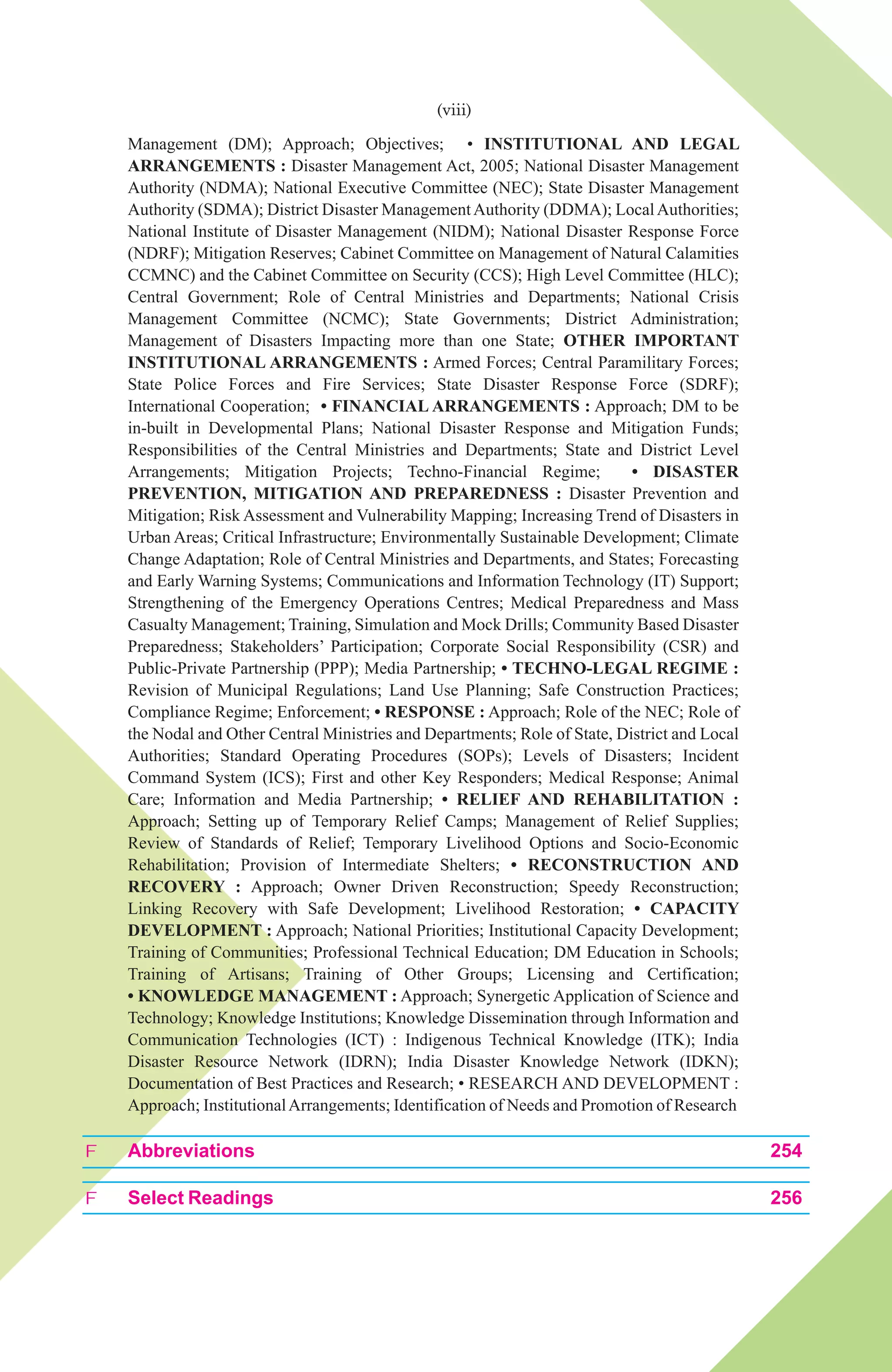 PDF of DISASTER MANAGEMENT THEORY AND PRACTICE | PDF