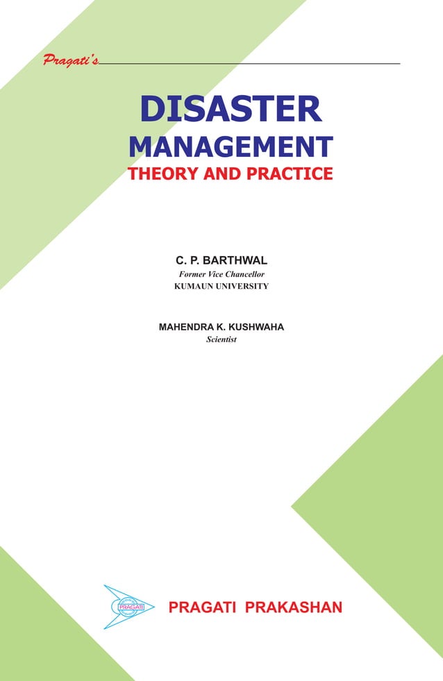 PDF of DISASTER MANAGEMENT THEORY AND PRACTICE | PDF | Weather | Science
