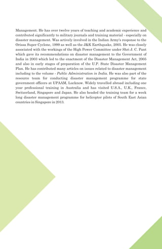 PDF of DISASTER MANAGEMENT THEORY AND PRACTICE | PDF