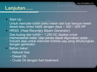 PLTGU Combine cycle | PPT